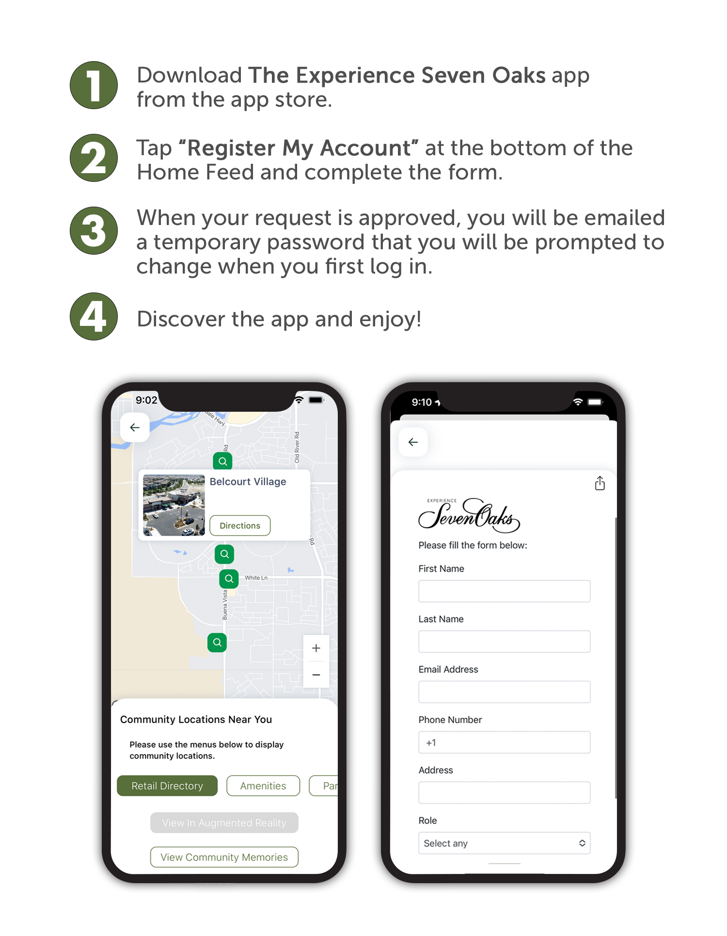 Just Launched: Experience Seven Oak App - Bolthouse Properties